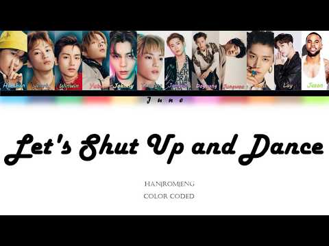 Jason Derulo, Lay, NCT 127   Let's Shut Up & Dance color coded lyrics mashup