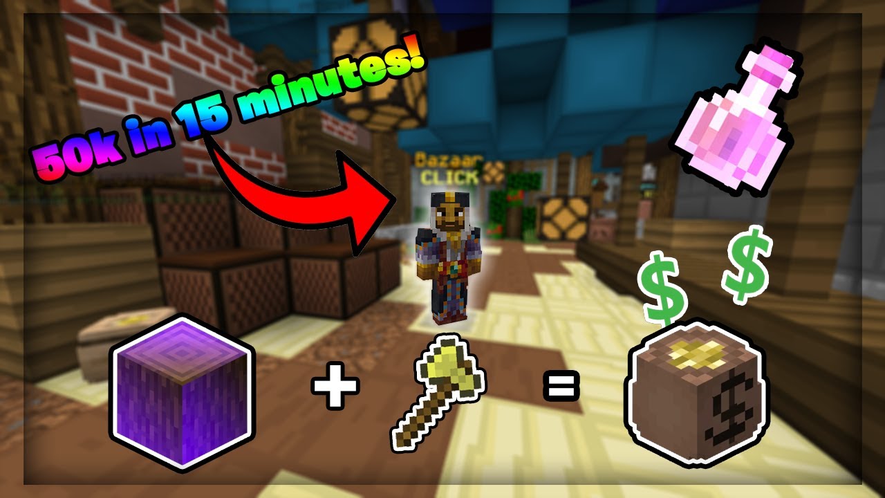 THE BEST EARLY-MID GAME MONEY MAKING METHOD IN HYPIXEL SKYBLOCK May ...