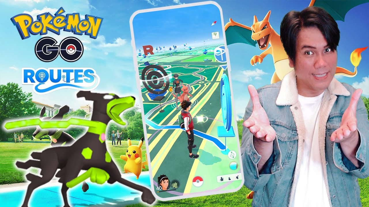 《Pokemon GO Route》更新！40等級以上玩家可以創建細胞路線！ジガルデ Zygarde cell route # ...