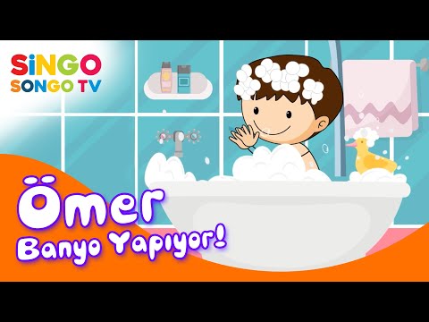 ÖMER Banyo Yapıyor 🛁 – SingoSongo TV I İsme Özel Çocuk Şarkıları 🎶