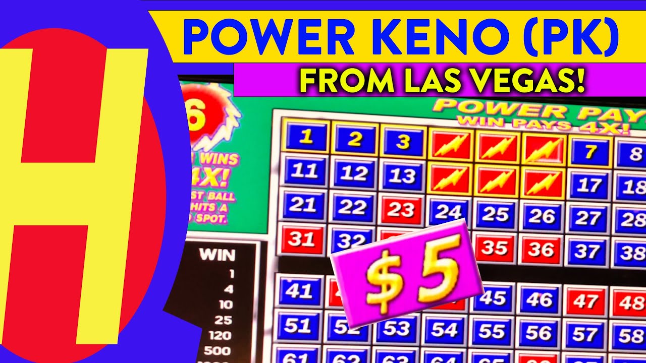 Power KENO from High Limit Room! - YouTube