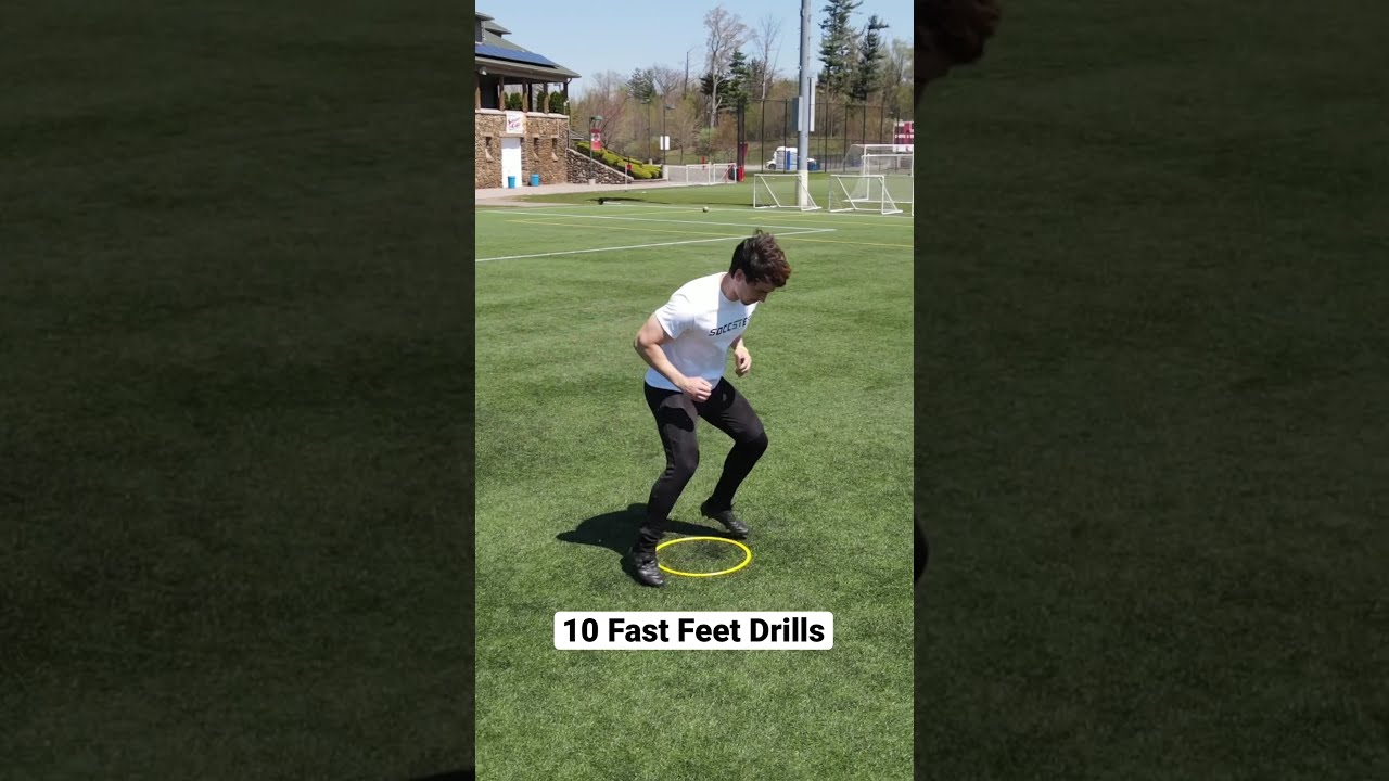 10 FAST FEET DRILLS | Get faster feet #shorts - YouTube