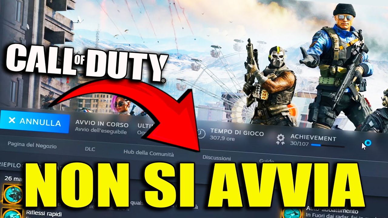 CALL OF DUTY NON SI AVVIA | Come risolvere i problemi di AVVIO su COD ...