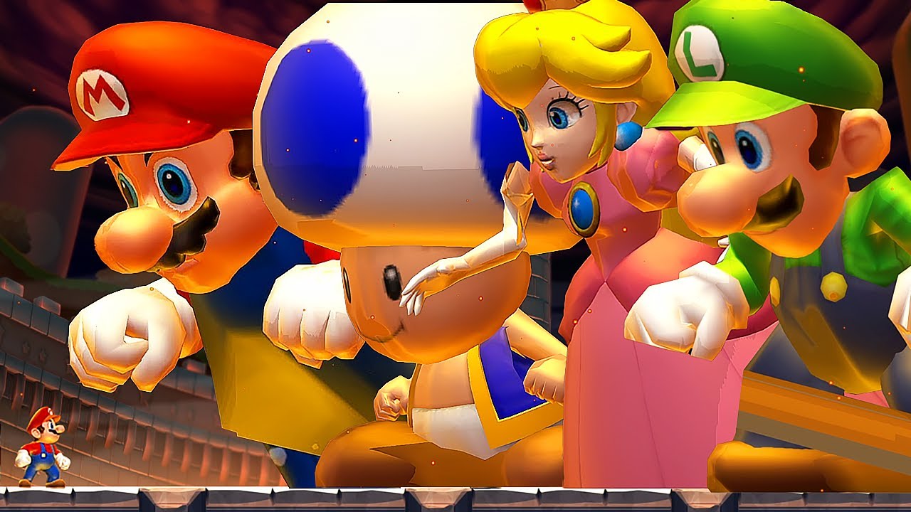 What If Mario & Friends Turn EVIL in New Super Mario Bros U? - YouTube
