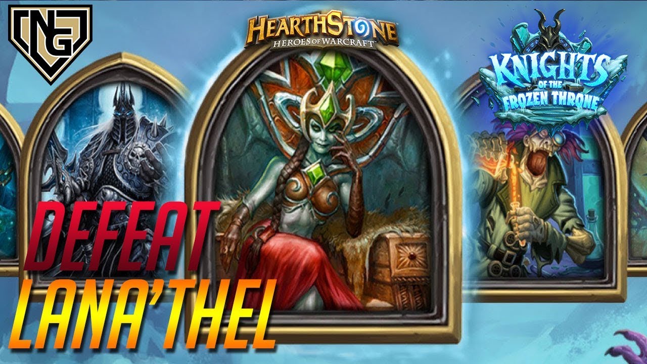 How to defeat Blood-Queen Lana’thel - Hearthstone - Icecrown Citadel ...