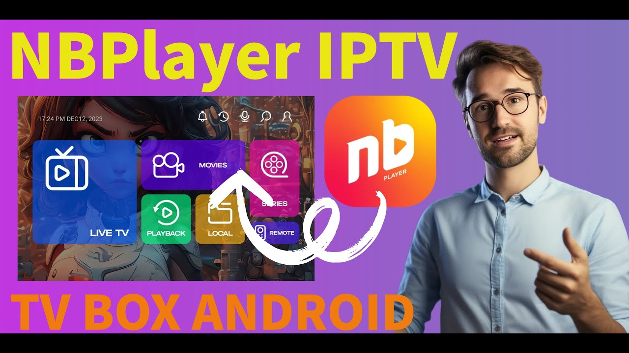 How to use create IPTV url qrcode and scan to load content In NBPlayer IPTV? - YouTube