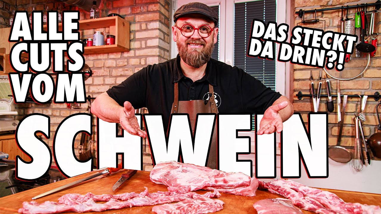 Schweinesteaks - Alle Cuts vom Schwein! 🐖 +Schweinenacken in B-Cuts ...