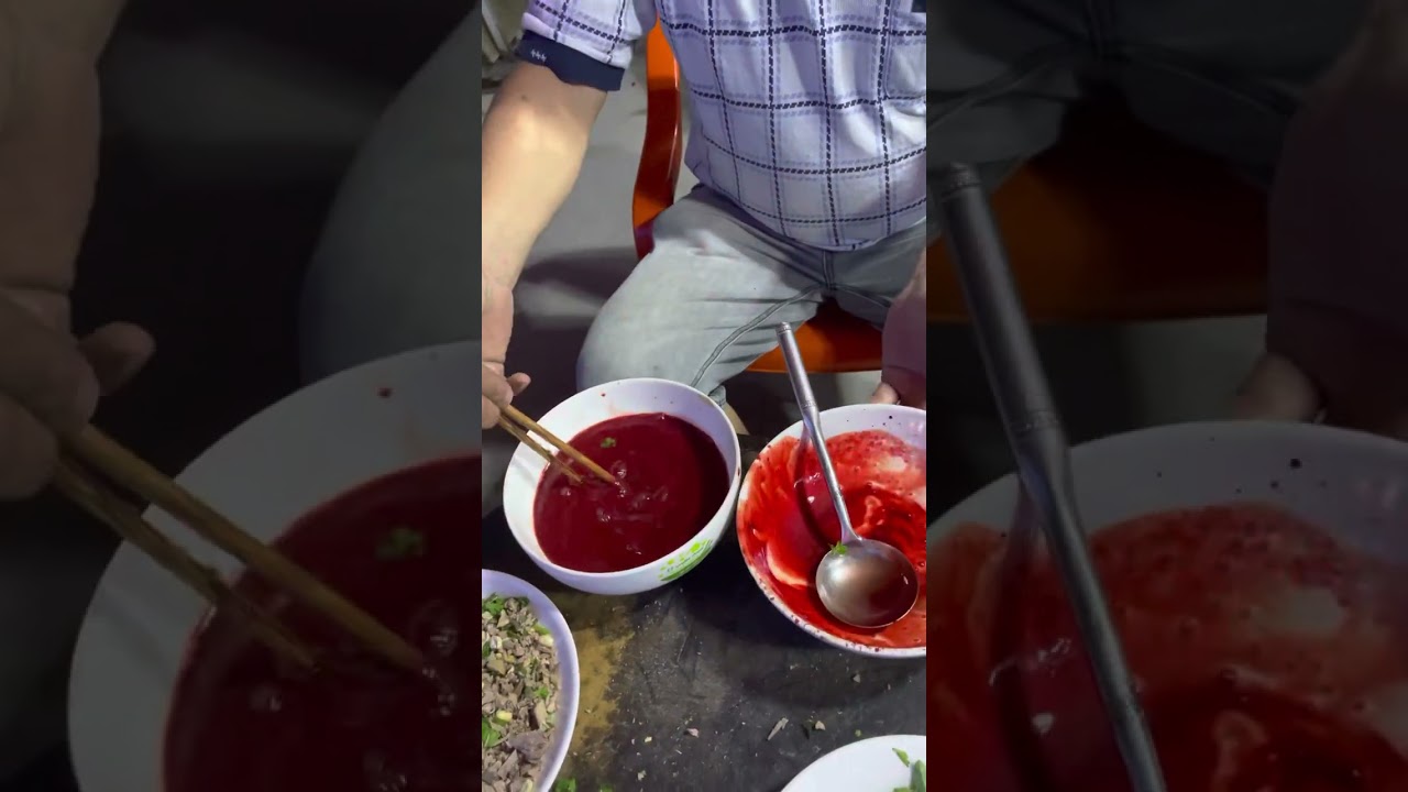 Vietnamese Blood Pudding