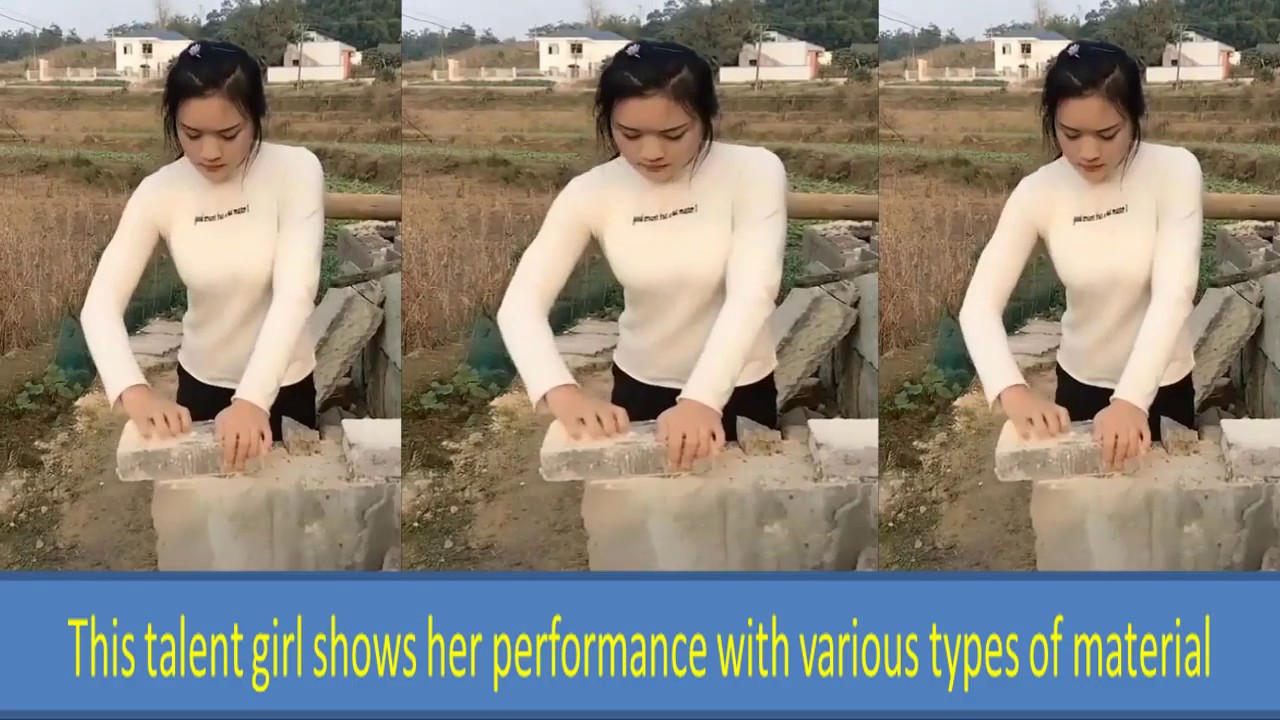 Amazing strong hot girls to show their special strong skill - YouTube