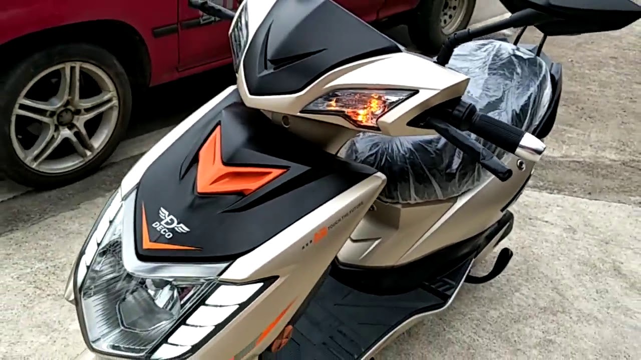 รีวิวรถมอเตอร์ไซค์ไฟฟ้า Deco รุ่น Ekon สวย หรู มีสไตล์ ออกตัวแรง - YouTube