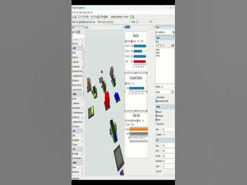short 15 | Statistics State Graphs | Video 8 | Flexsim 2023 | Factory simulation | Analytics ...