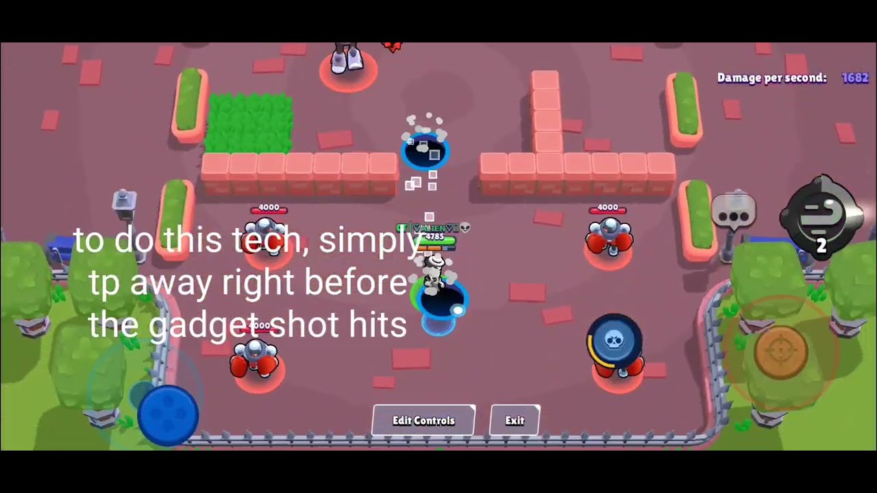 HOW TO GENE PULL WITH NEW BRAWLER GRAY - YouTube
