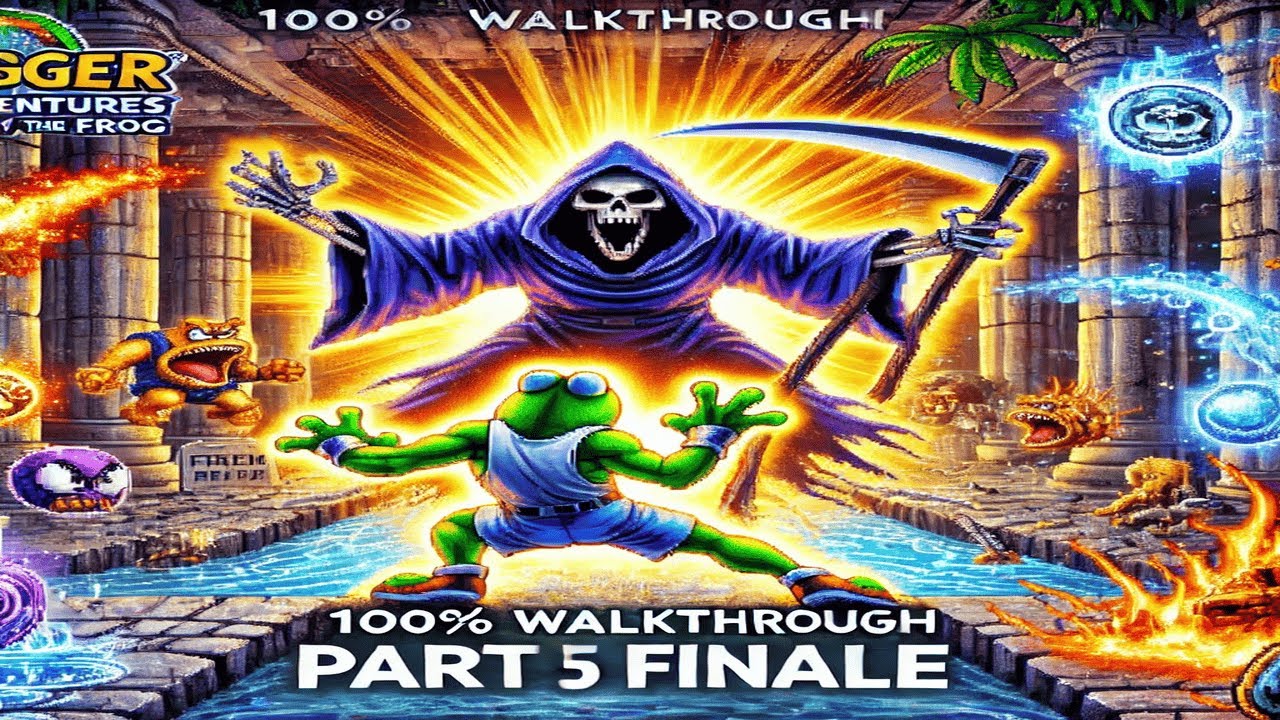 Frogger Temple of the Frog (GBA) 100% Playthrough - Part 5 Finale - YouTube