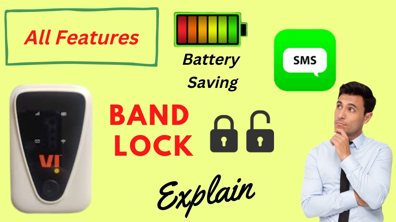 How to use Vi Dongle / All The Major Features Explained / Vi WiFi ...