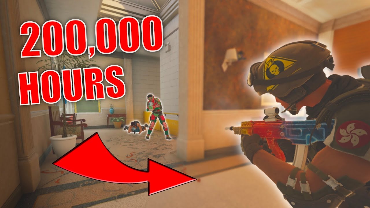 What 200,000 Hours Of Rainbow Six Siege Looks Like (SHOCKING) - YouTube