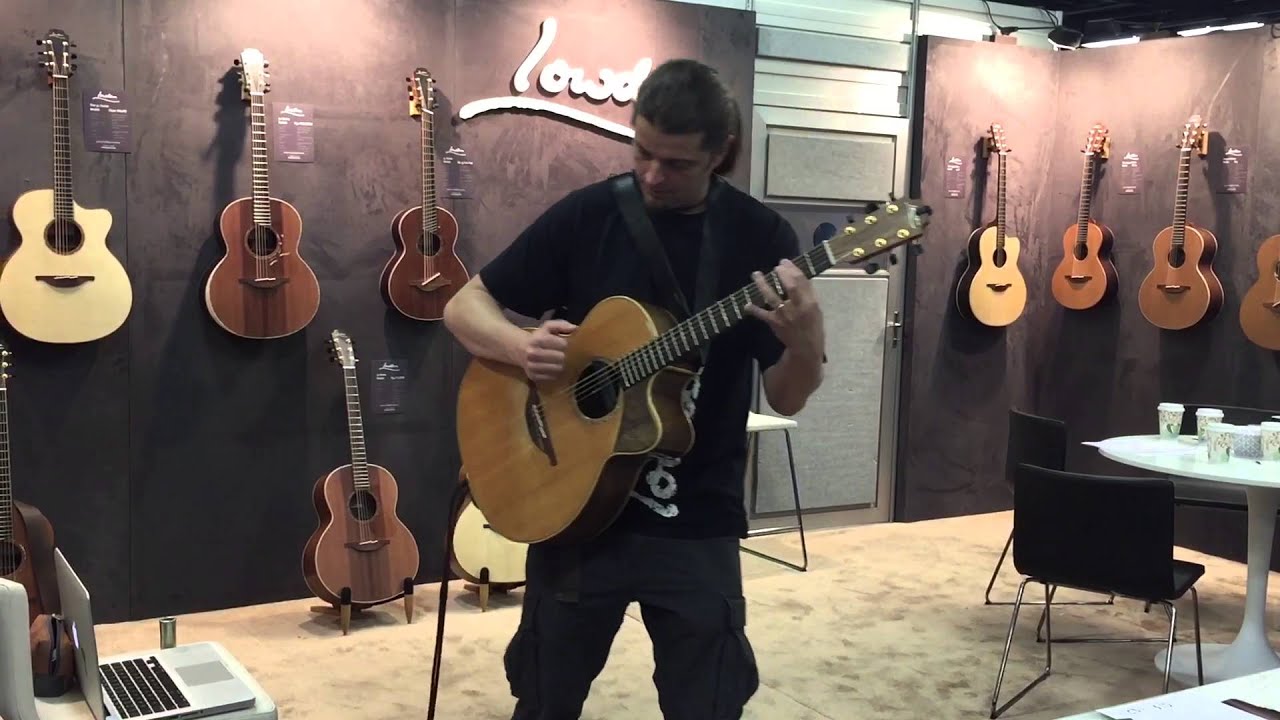 Thomas Leeb at NAMM 1/23/2016 at Lowden Guitars - YouTube