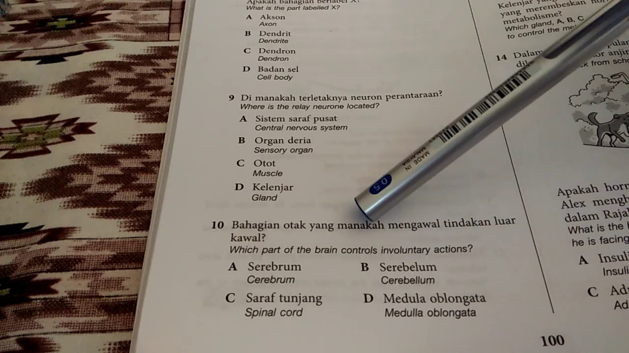 SKOR A SUBJEK SAINS Form 4 SPM Objektif. - YouTube