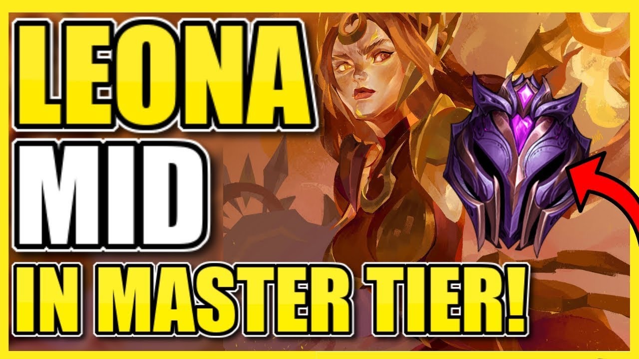 TAKING MY LEONA MID INTO MASTER TIER (130+ LP)! THIS IS AN INSANE ...