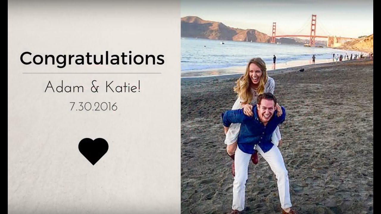 Tribute for Adam and Katie - YouTube