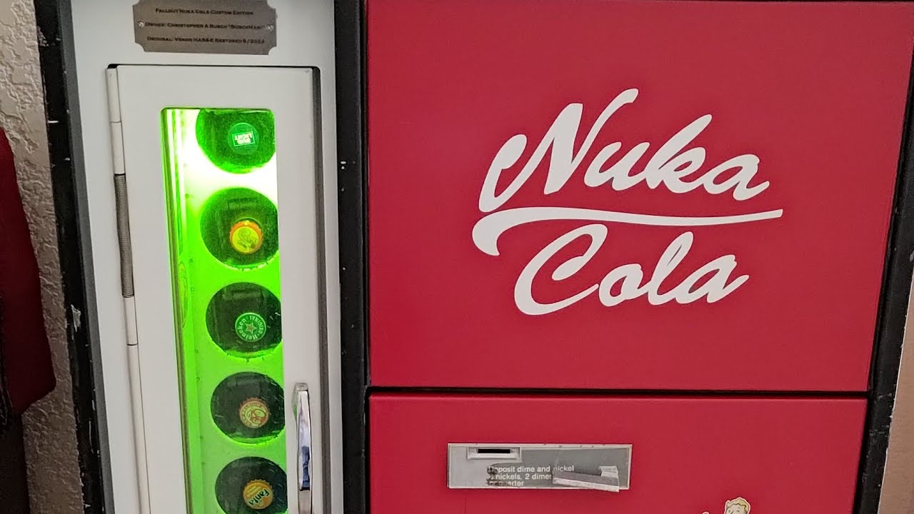 Fallout Nuka Cola Machine - YouTube
