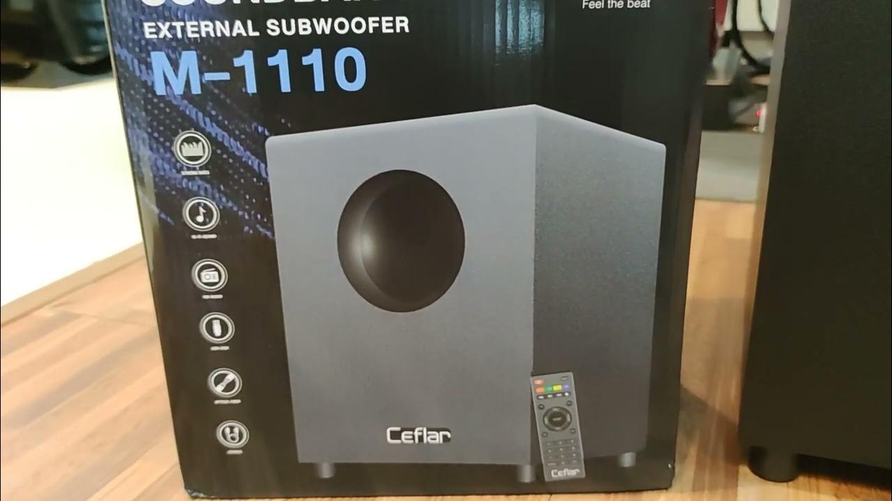 รีวิว 𝐂𝐞𝐟𝐥𝐚𝐫 𝐌-1110 𝐒𝐎𝐔𝐍𝐃𝐁𝐀𝐑 คุณภาพดีราคาย่อมเยา ชมและทดลองสินค้าได้ที่ร้านสาธิตวิทยุ ...