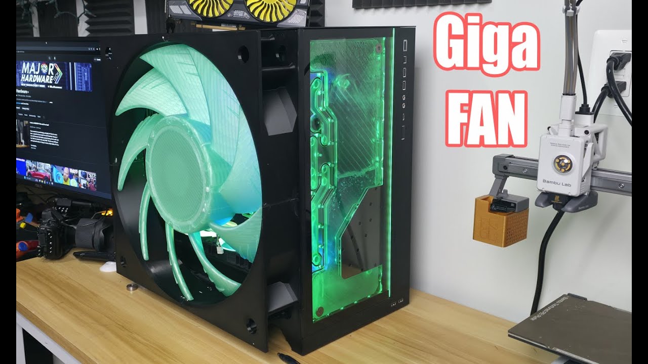GIGA Fan vs Gaming PC – Can One Fan Cool It? | H2S Review - YouTube
