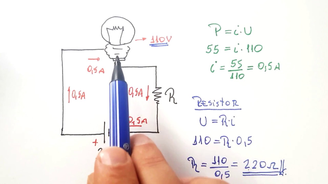 Lâmpada de 110V em Tomada de 220V - Resistor em Série (#Técnica 01 ...