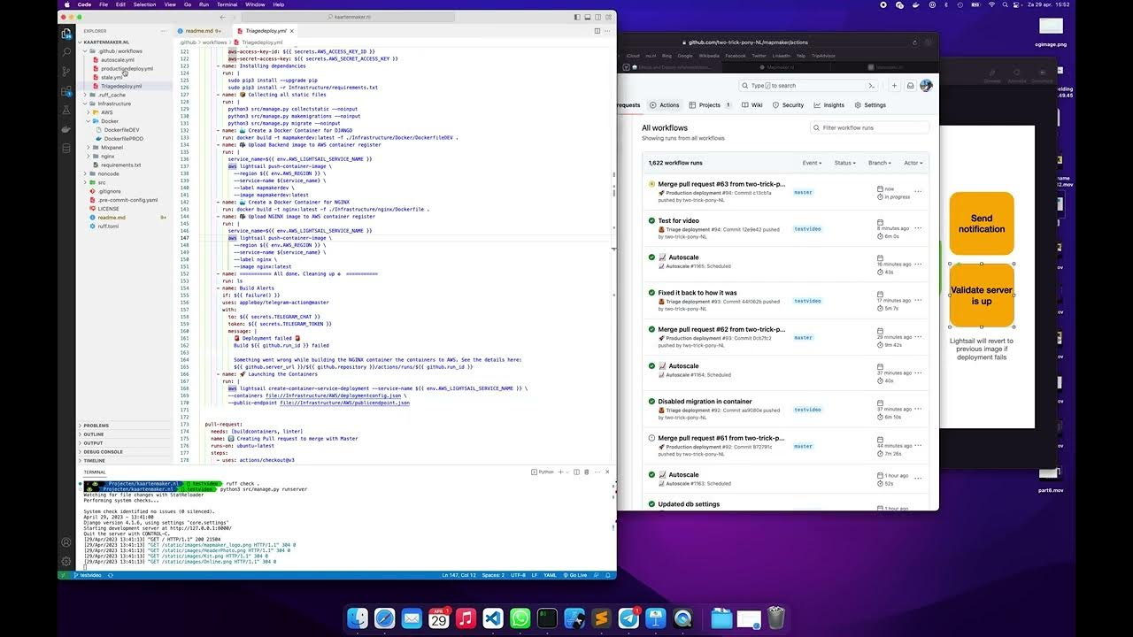 Tutorial: Deploy a Django application to AWS Lightsail with Docker and GitHub Actions - YouTube