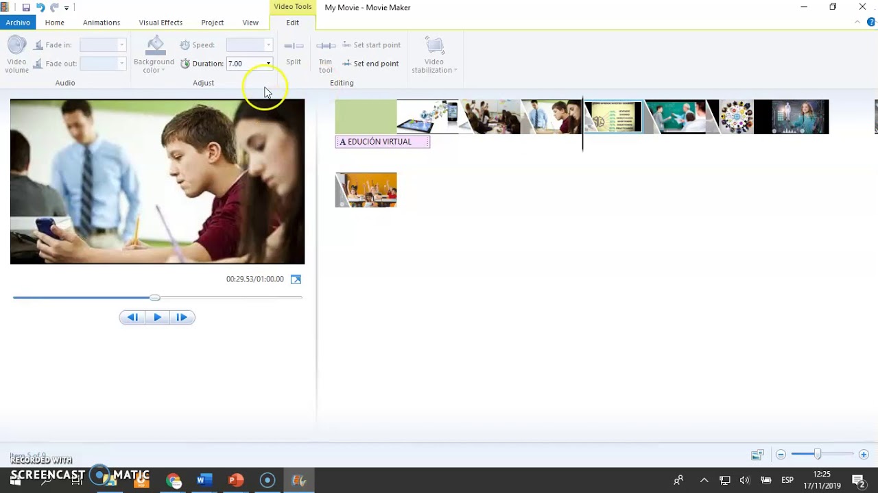 Video tutorial Movie Maker - YouTube