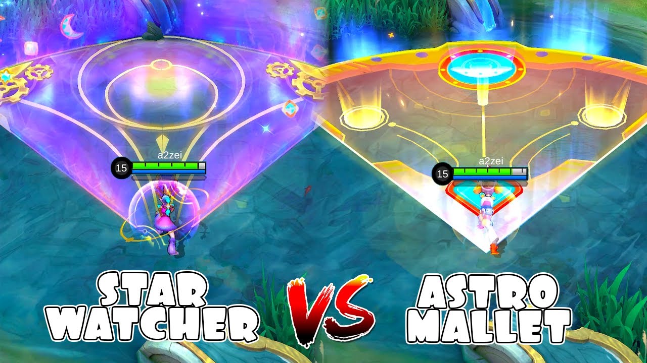 Lolita Starwatcher VS Astro Mallet Skin Comparison - YouTube