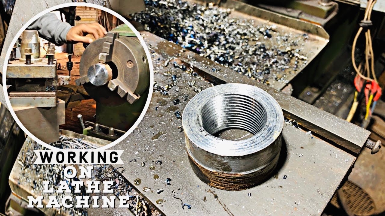 Most Interesting process of Manufacturing Excavator Arm Nut | Machining ...