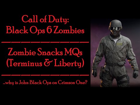 COD BO6 Zombies - Zombies Snack Main Quests on Liberty Falls & Terminus ...