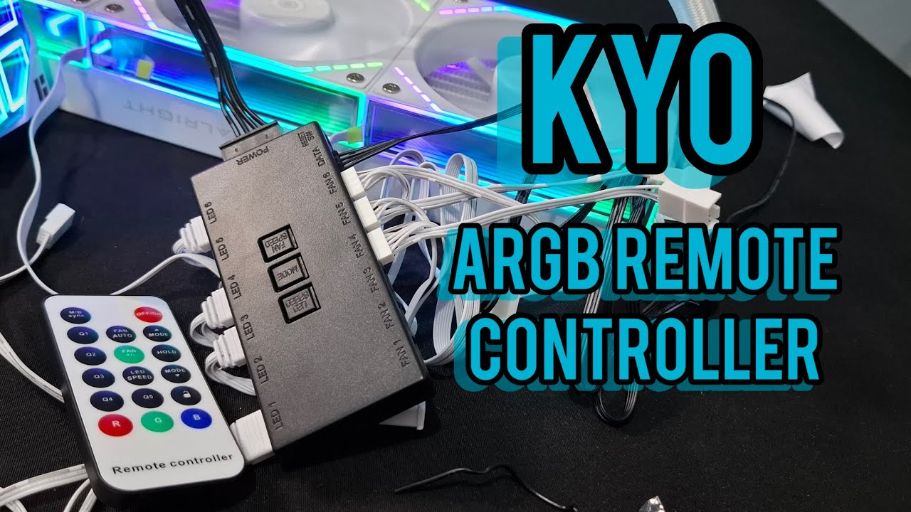 KYO ARGB PWM Controller - Review - YouTube