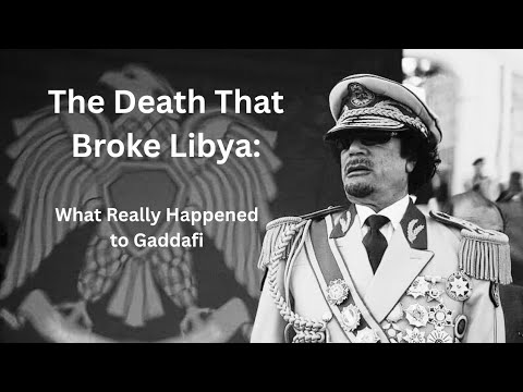 THE DEATH THAT BROKE LIBYA: THE END OF MUAMMAR GADDAFI - YouTube