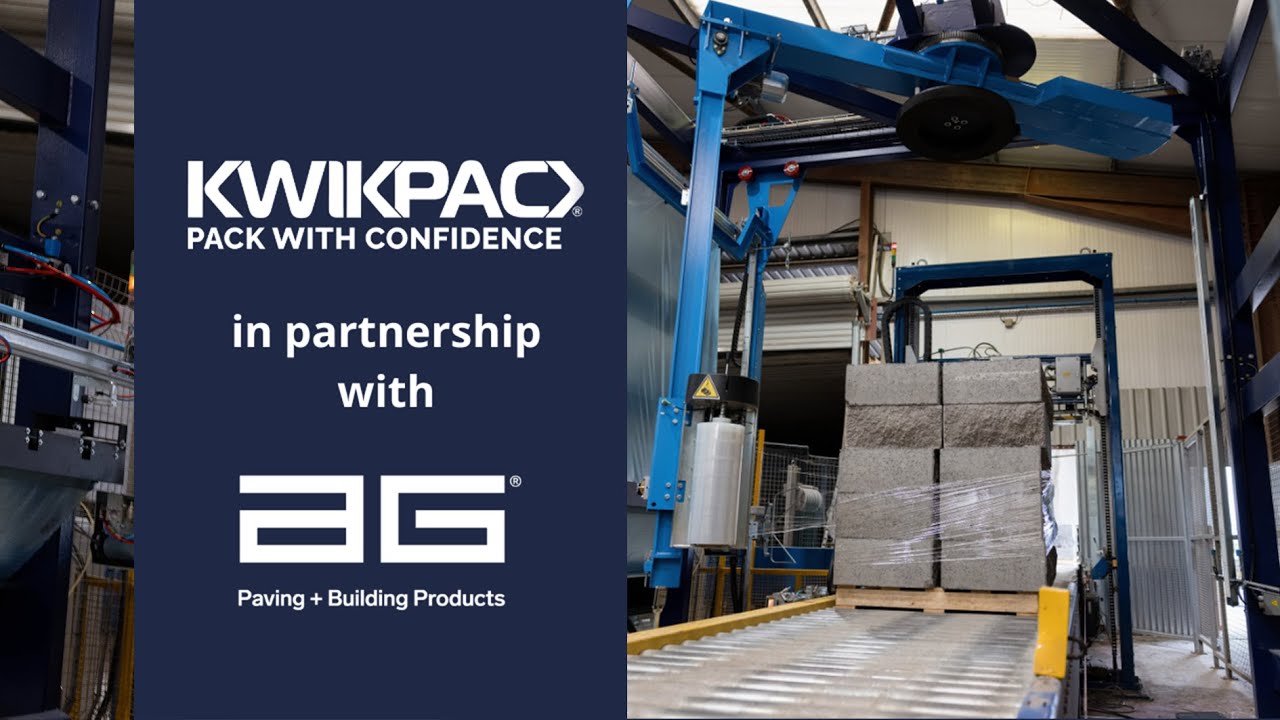 Kwikpac Automated Inline Rotating Arm Pallet Wrapping Machine ...