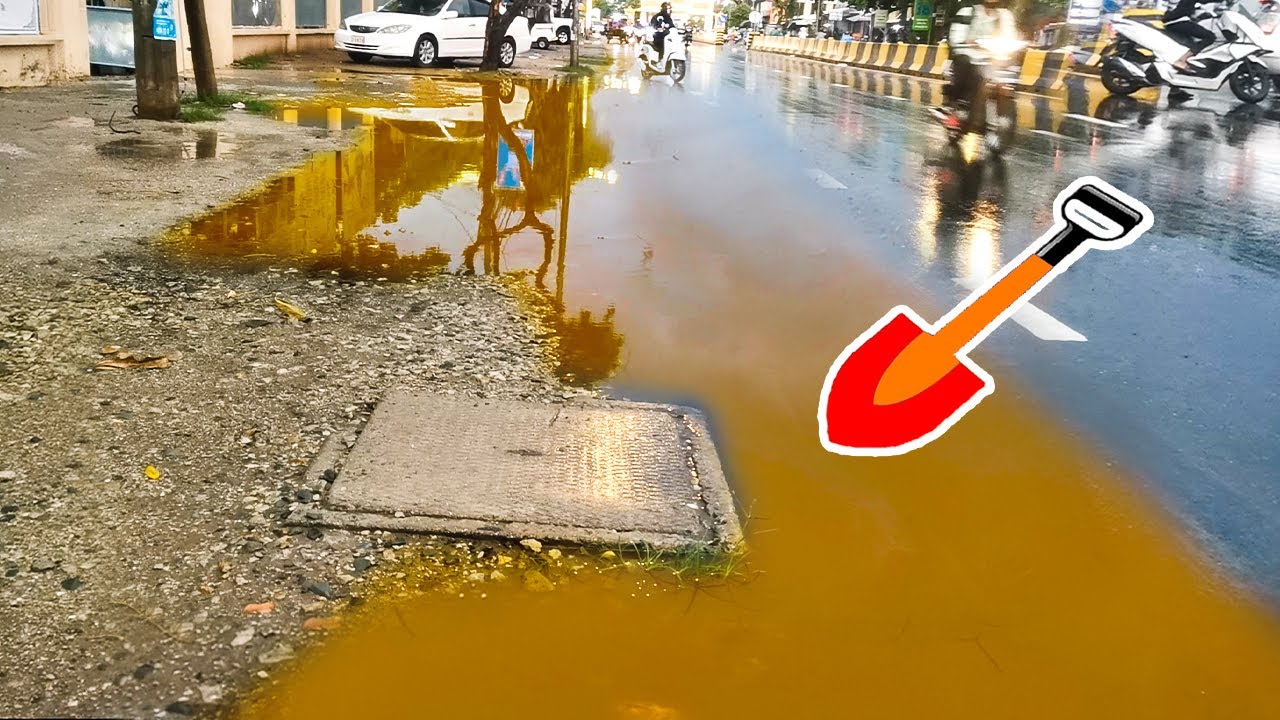 The Road Will Be Damage If This Water Not Flow New Culvert On Road ...