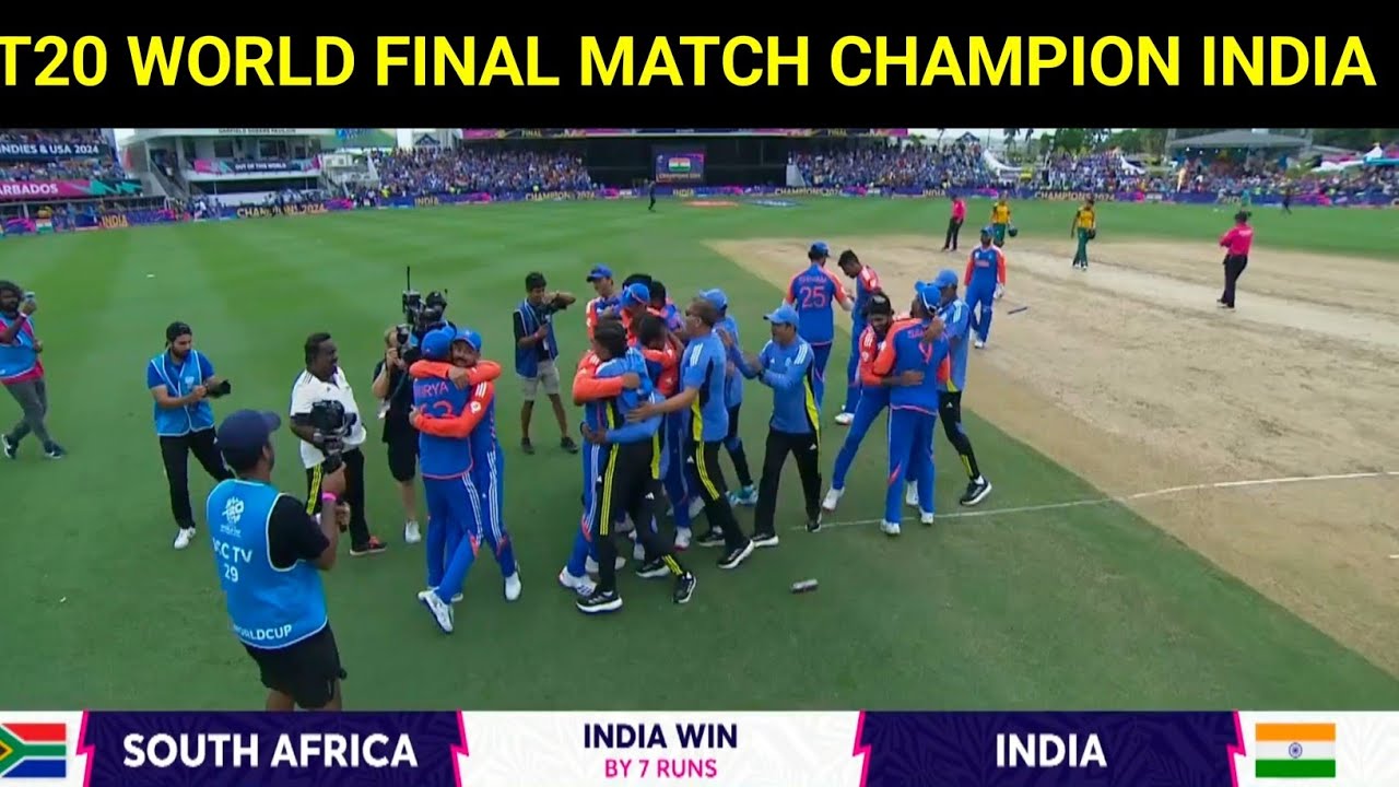India vs South Africa T20 World Cup Final Match Full Highlights: India ...