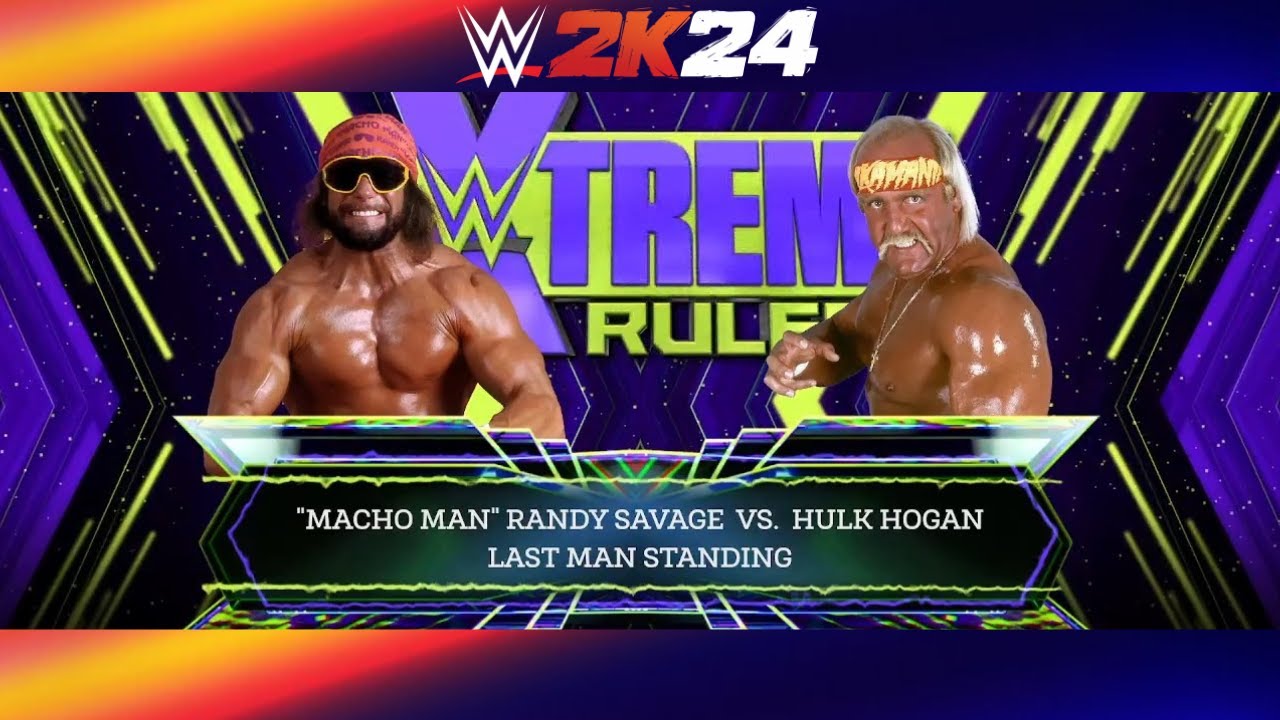 WWE 2K24: LAST MAN STANDING MATCH 2024 | ''MACHO MAN'' RANDY SAVAGE VS ...