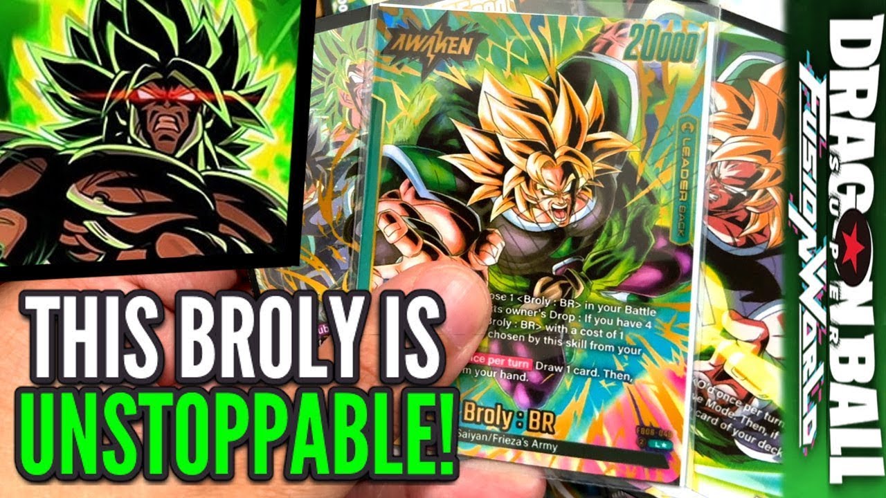 Broly BR Deck Profile - Power Evolution (FB06) | Dragon Ball Super ...