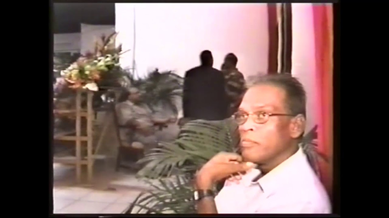 Ronald R Venetiaan President Republiek Suriname - YouTube