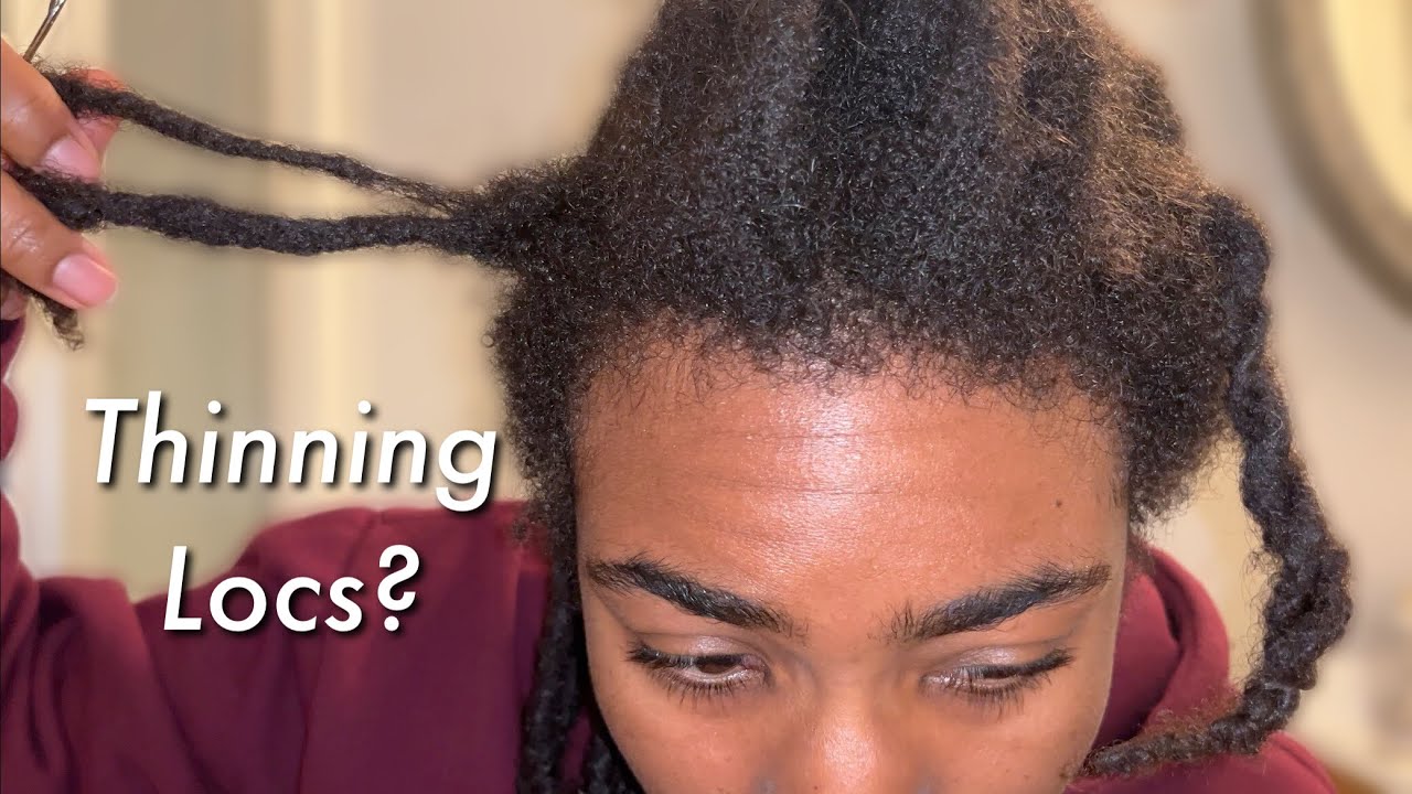 Combining My Thinning Locs| Combining Semi-Freeform Locs with No Thread ...