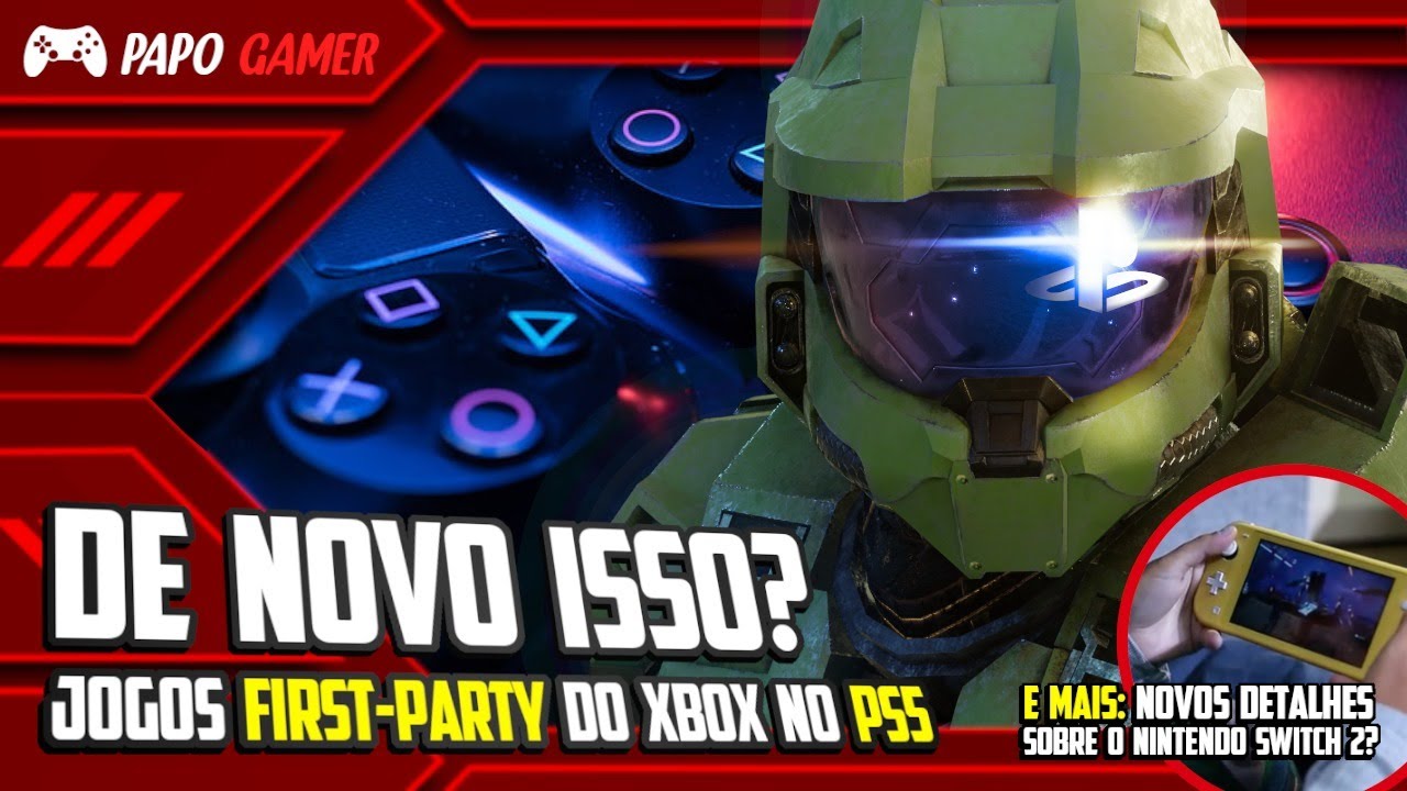 Papo Gamer #58 - CONFIRA! Novos rumores sobre o Switch 2 e Microsoft ...