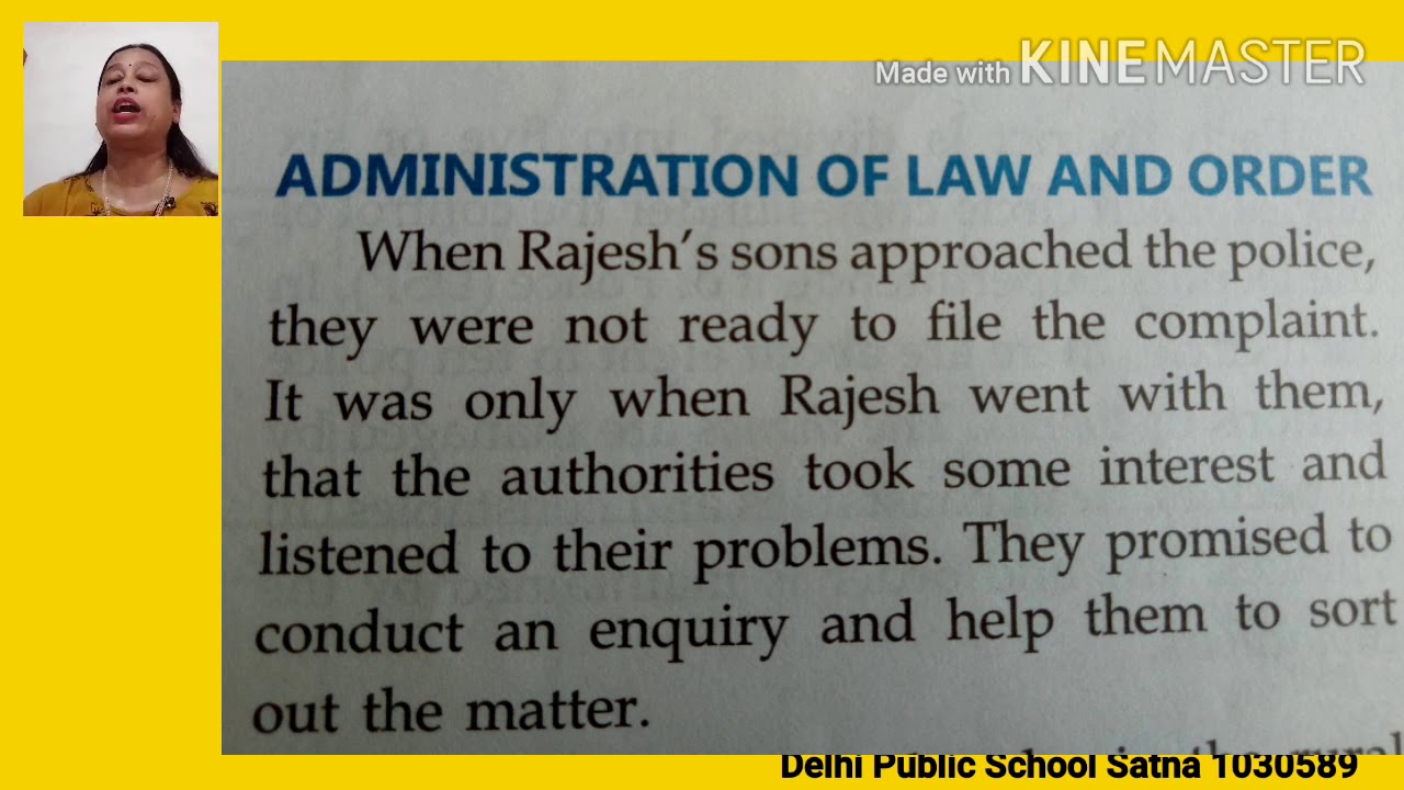 Class 6 Civics, chapter 6 Part 1 ,Rural Administration - YouTube