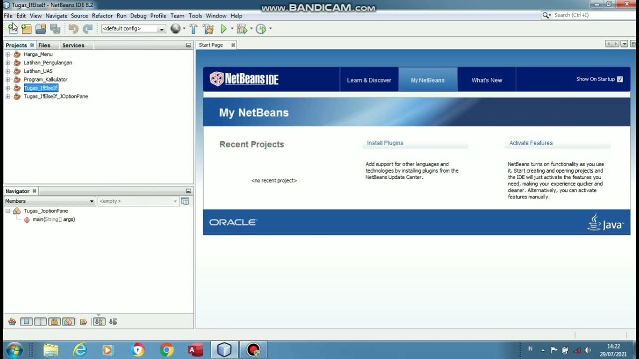Program Java Pemesanan Tiket Bus Menggunakan Kelas JOptionPane - YouTube