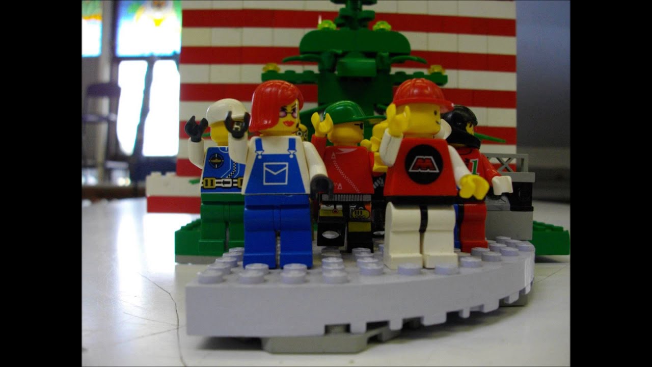 Aussie Jingle Bells Christmas Flash Mob Lego Animation - YouTube