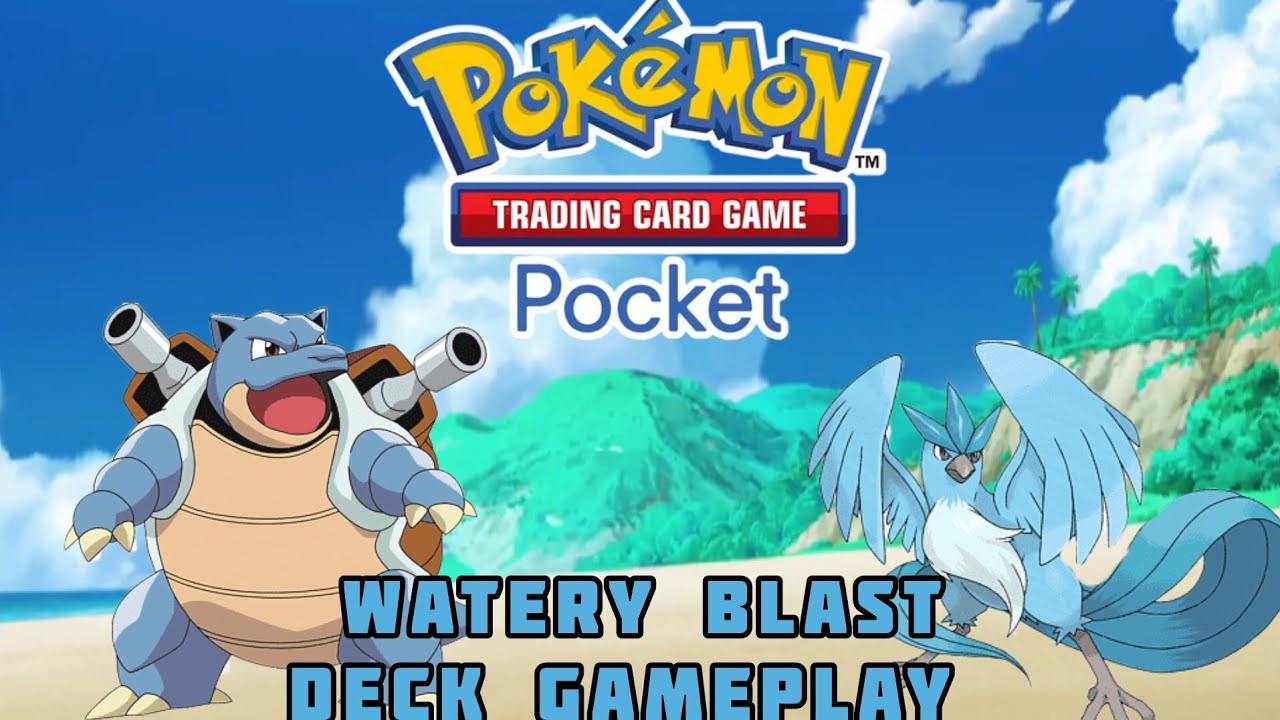Pokemon TCG Pocket Watery Blast Deck Gameplay - YouTube