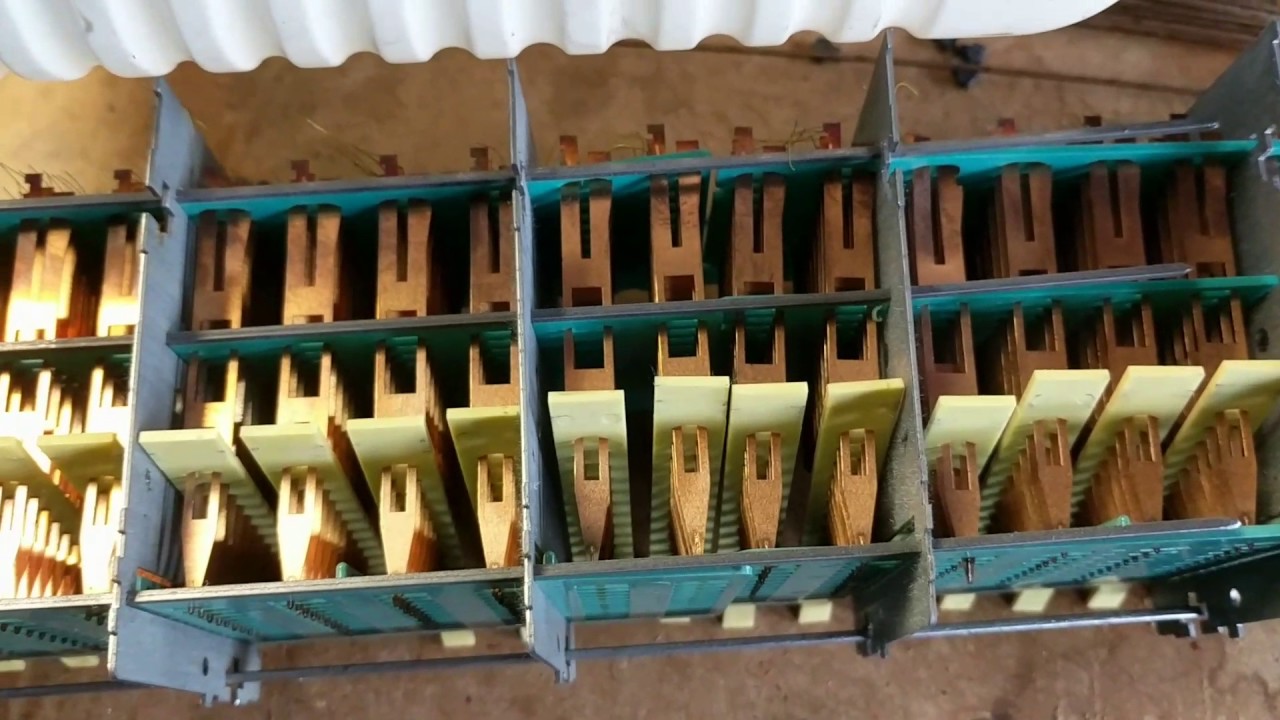 Palladium Contacts from a Hammond Organ - YouTube