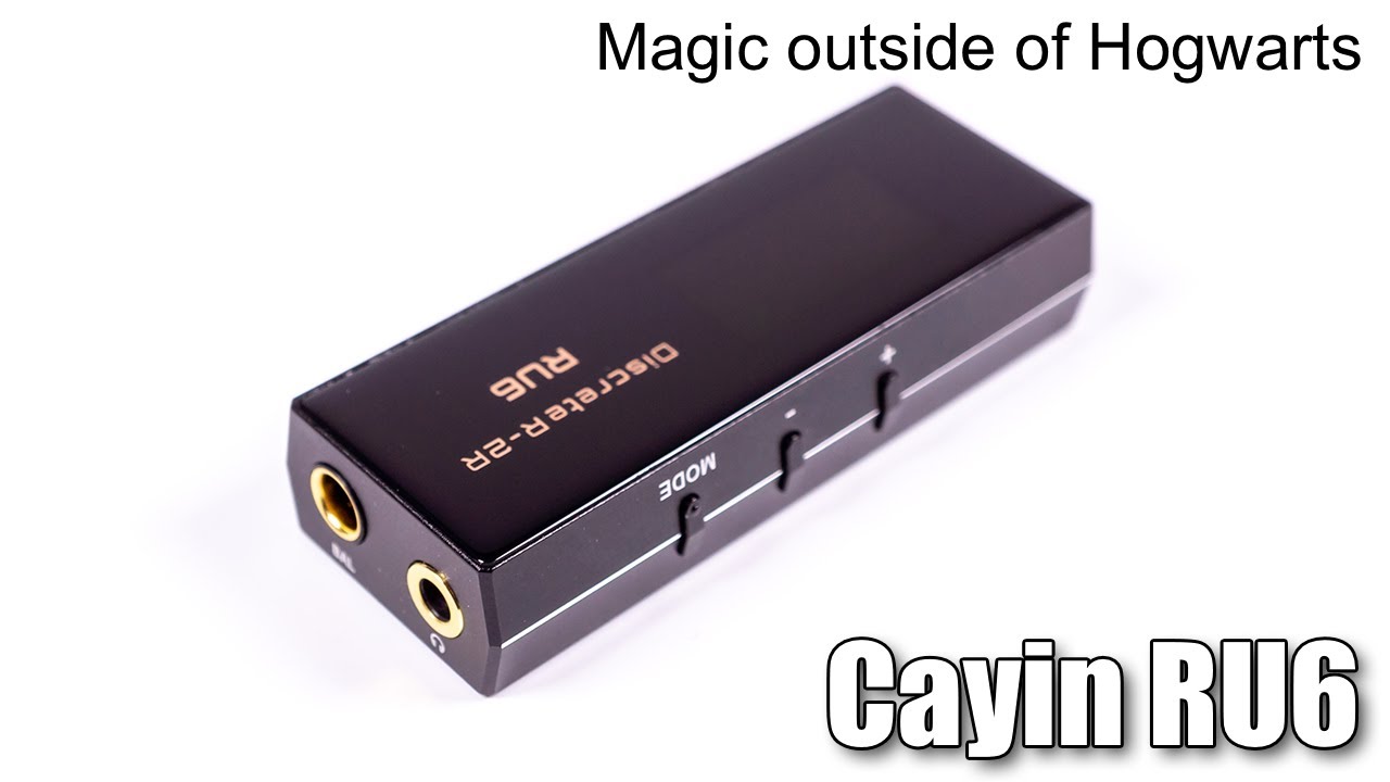 Cayin RU6 DAC — technological masterpiece with R-2R - YouTube