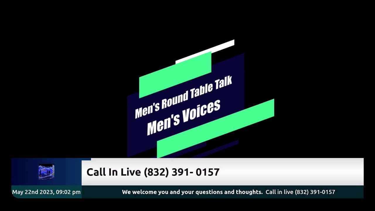 Men Round Table Talk - YouTube