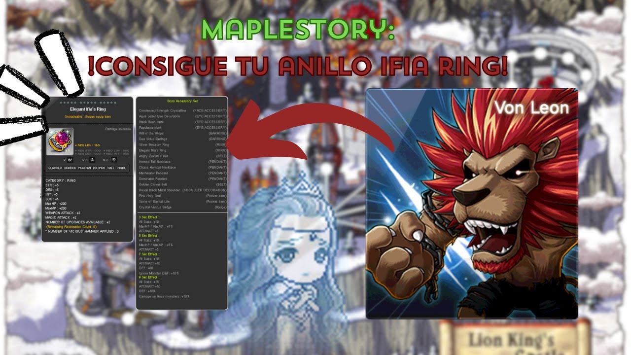 MapleStory 2024 | Guía Completa para obtener tu Ifia Ring🍁 - YouTube